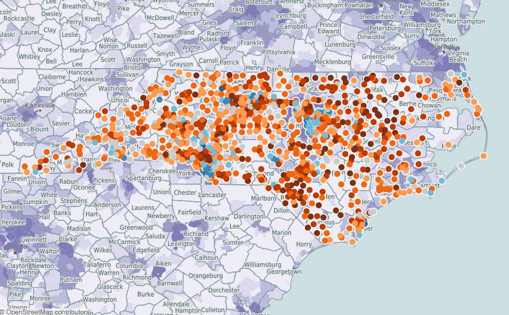 Mapping N.C. student proficiency - EdNC