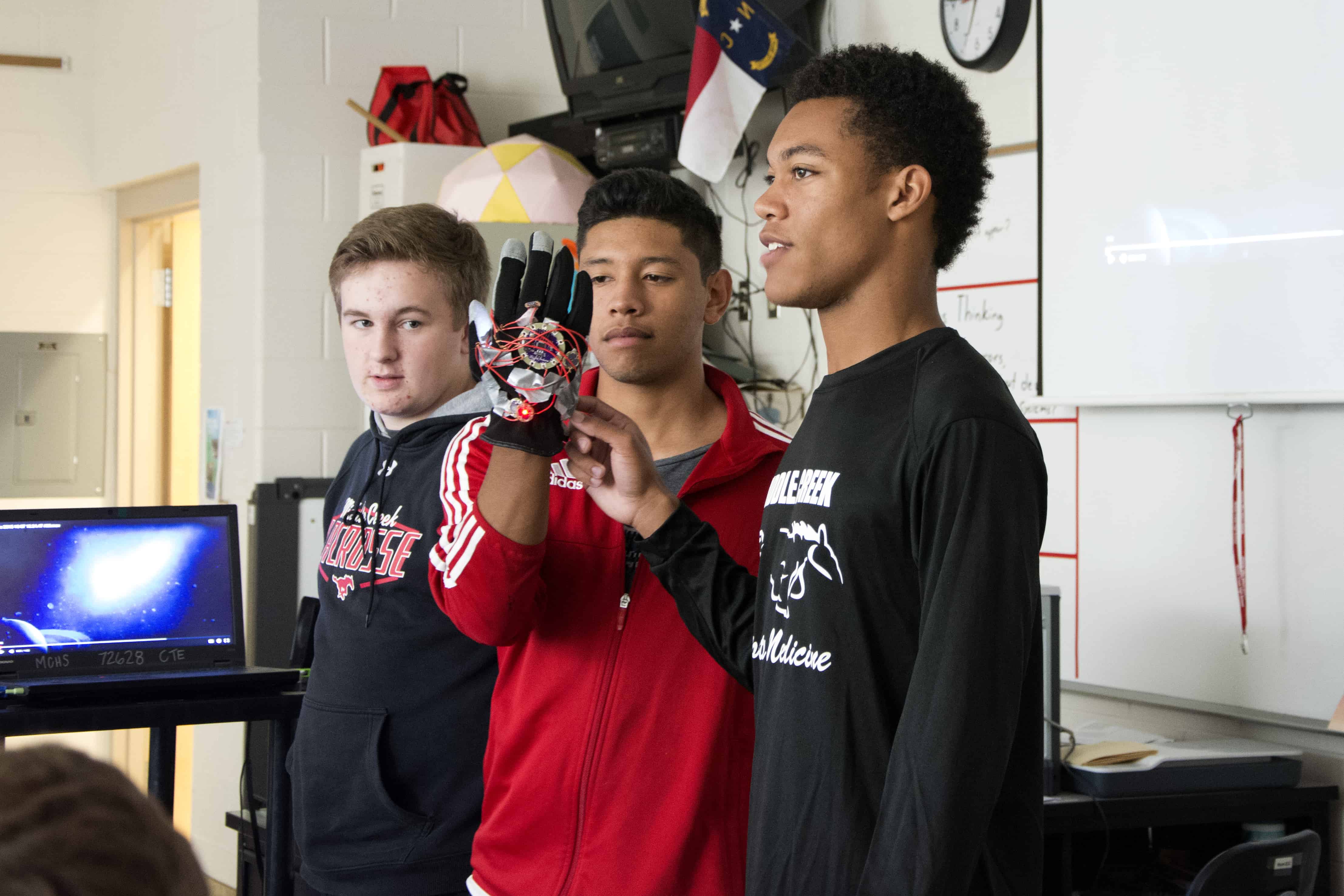 Students learn code and build their own wearable tech - EdNC