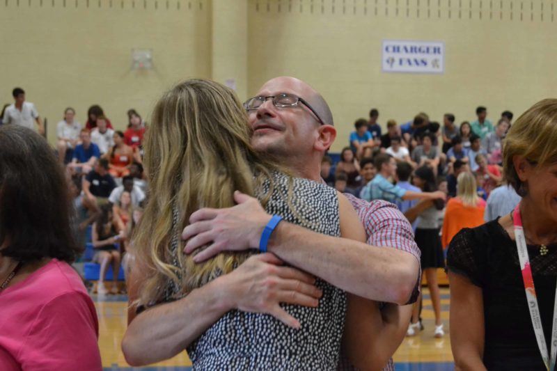 Handshakes and hugs to start - EdNC