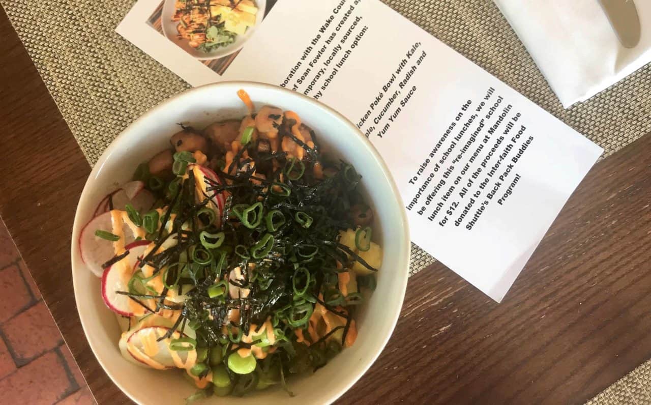 Chef Fowler of Mandolin reimagines school lunch - EdNC