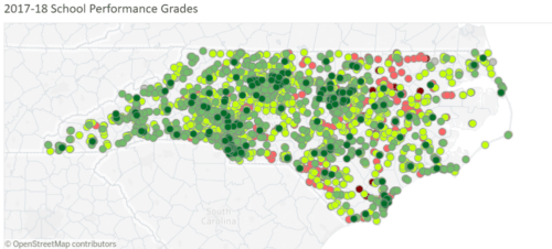 NC school performance grades 2018-19 - EducationNC