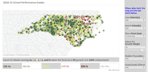 Interactive maps: NC school performance grades - EdNC