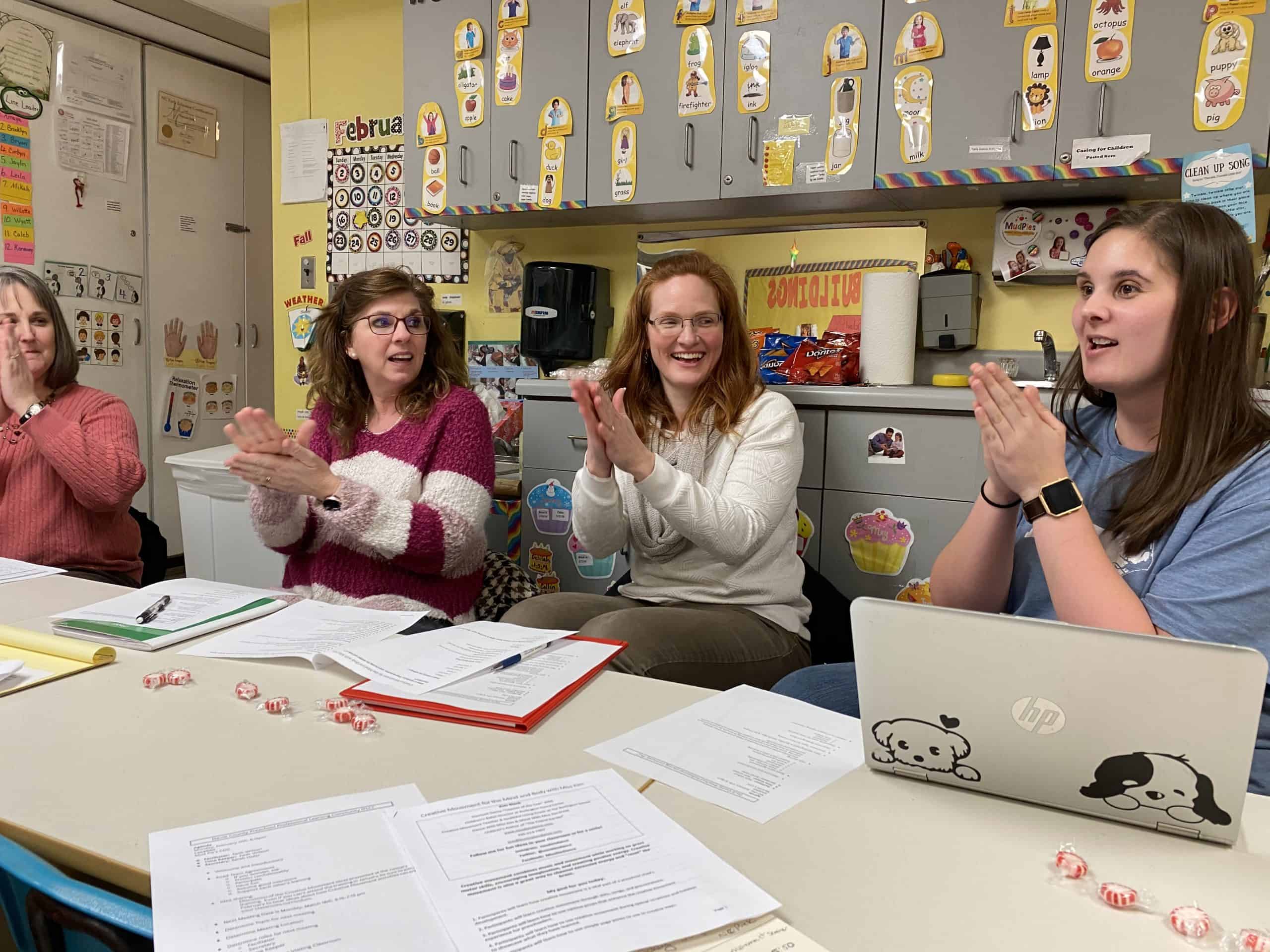 Group Of Preschool Teachers