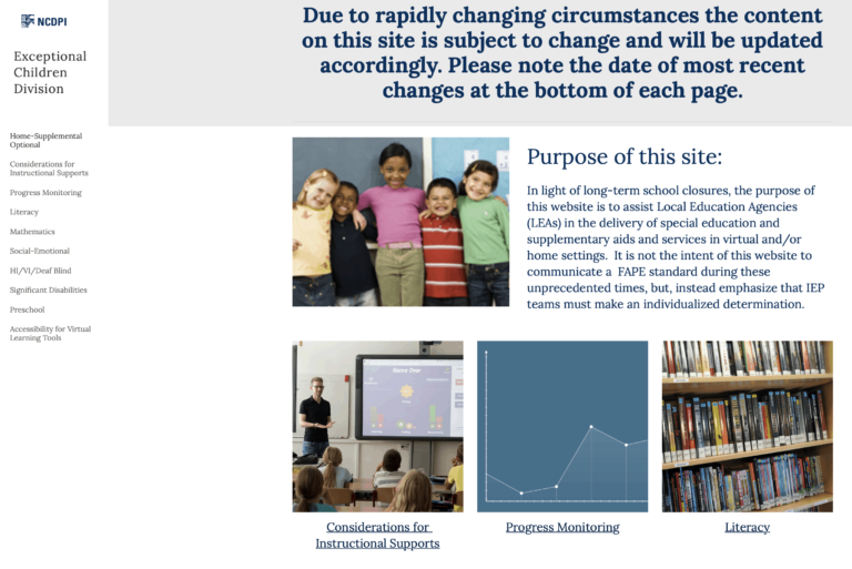 How North Carolina is moving special education online - EdNC