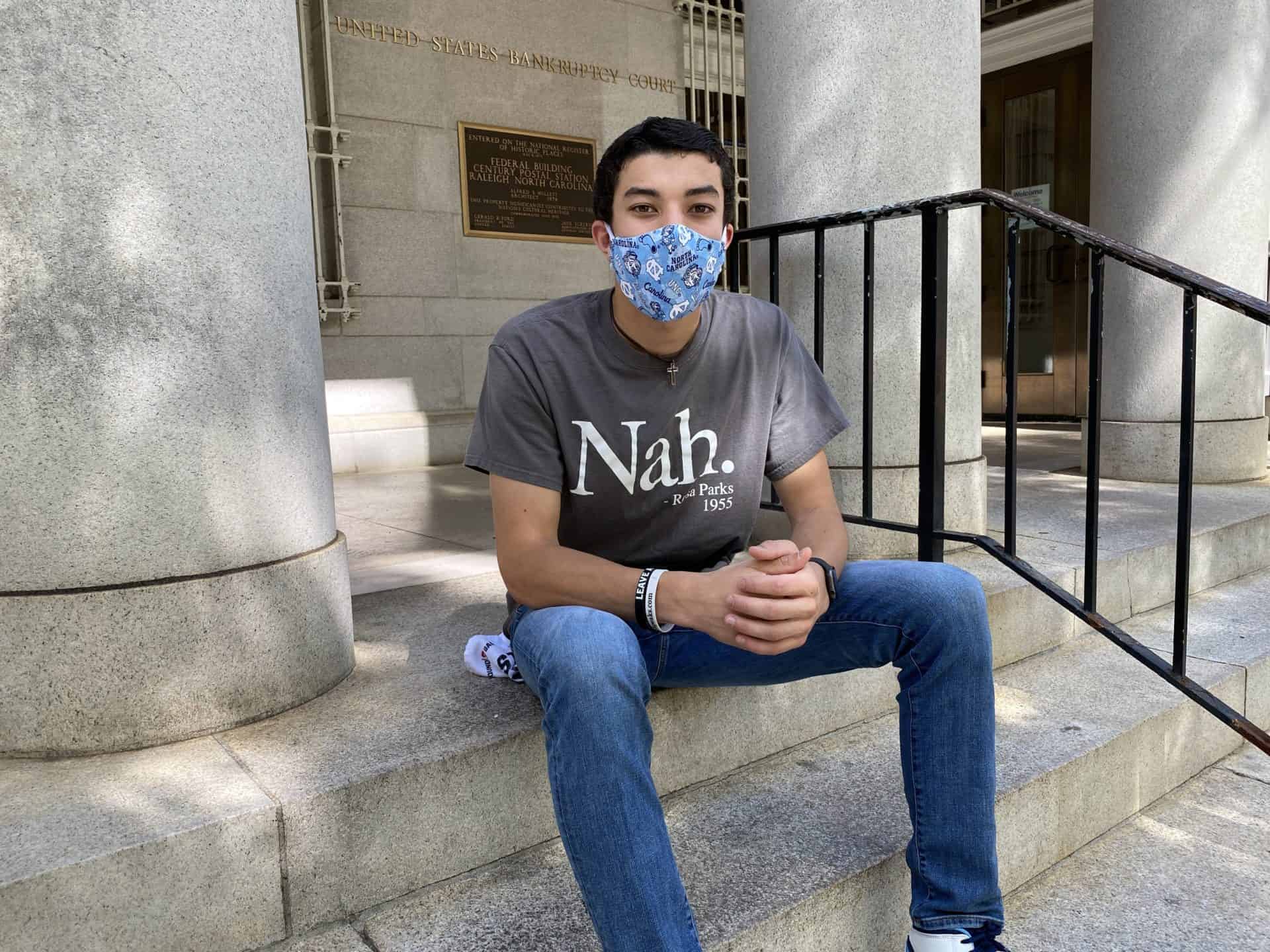 Greear Webb on organizing peaceful protest in Raleigh - EdNC