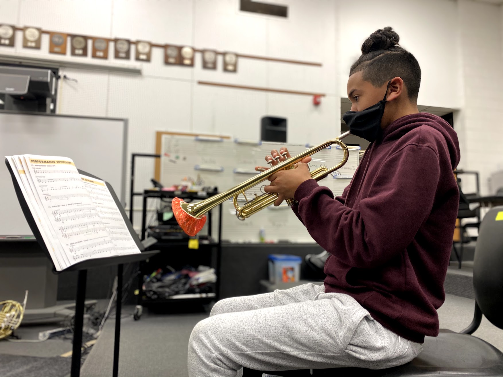 How one band director adapted class during COVID-19 - EdNC