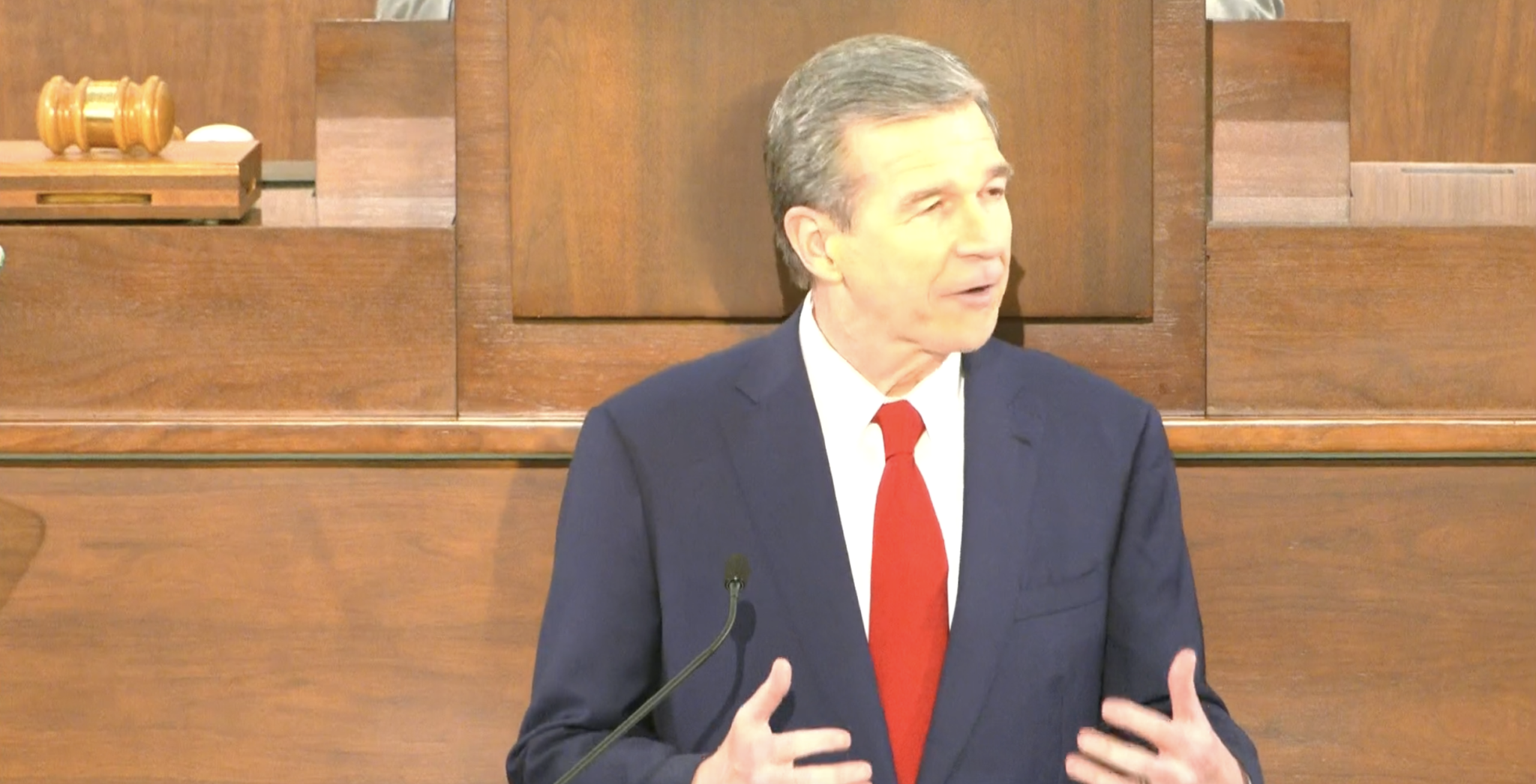 Governor Roy Cooper talks education in his State of the State address