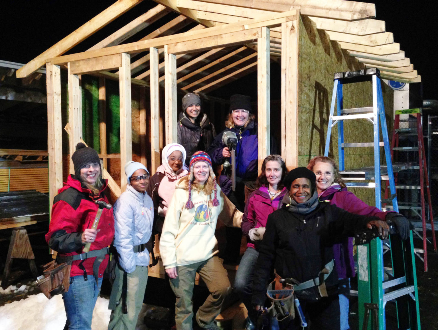 Central Carolina female students excel in construction - EdNC