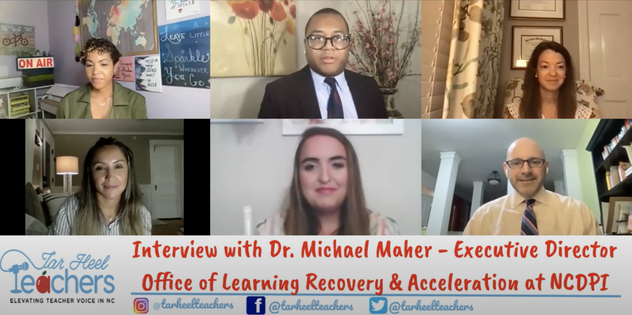 Michael Maher in conversation with teachers on learning recovery - EdNC