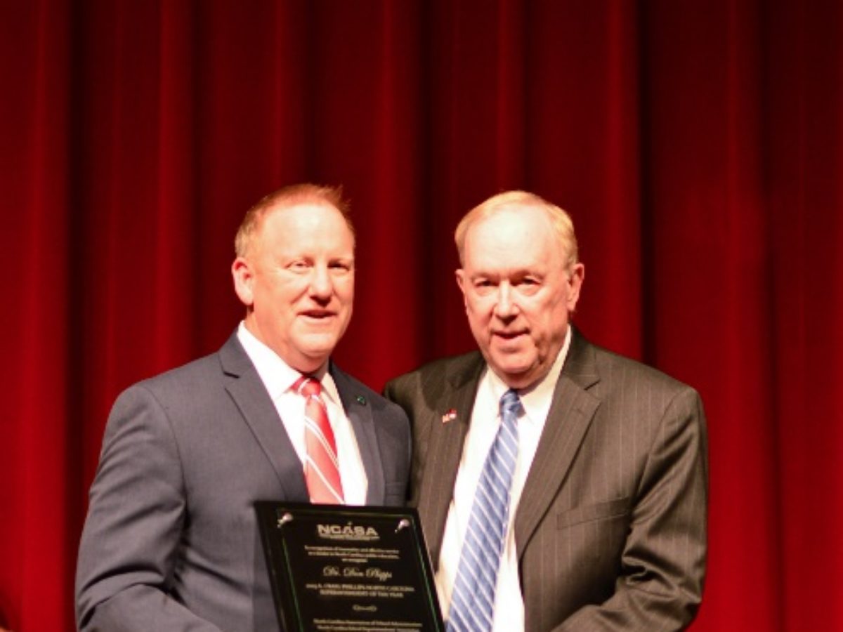 Don Phipps is the superintendent of the year - EdNC