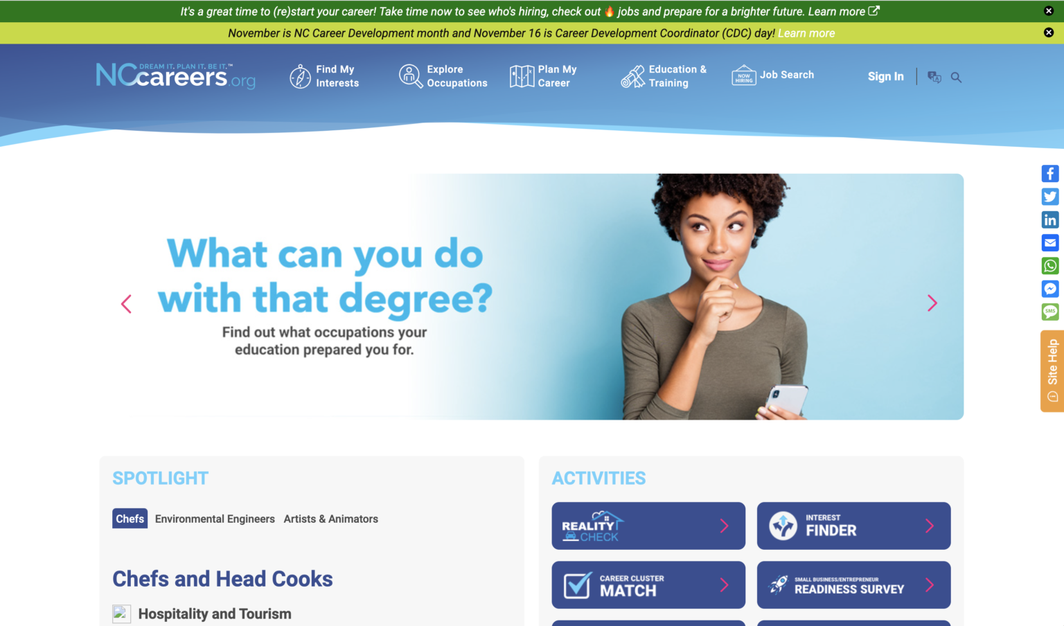 Guide: How to use NCCareers.org to find a job - EdNC