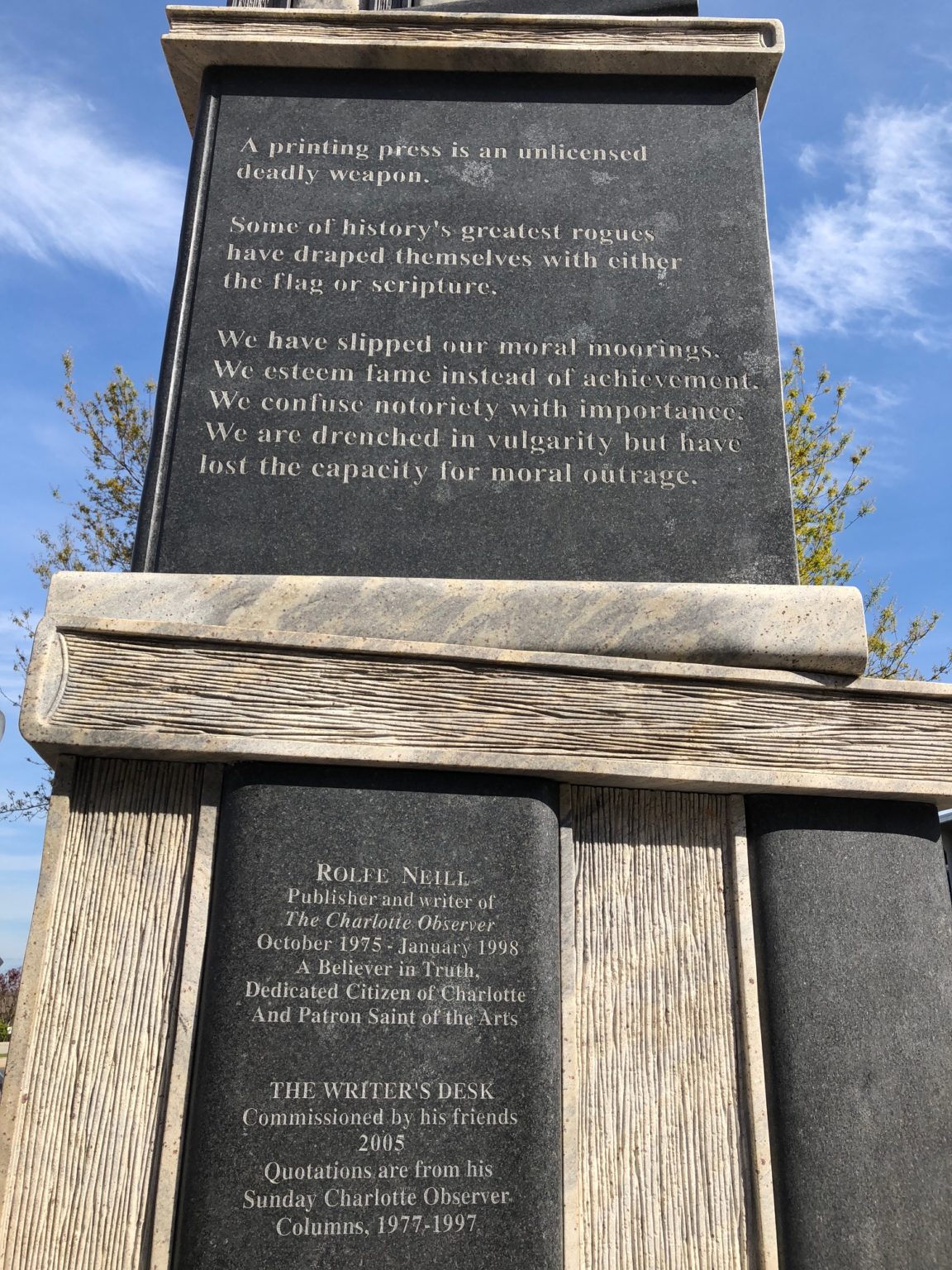 To Rolfe, with gratitude - EdNC