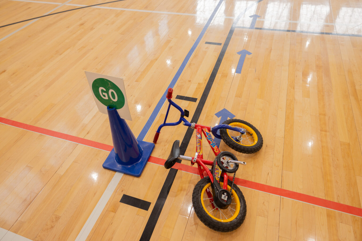 Kindergarteners learn how to ride a bike - EdNC