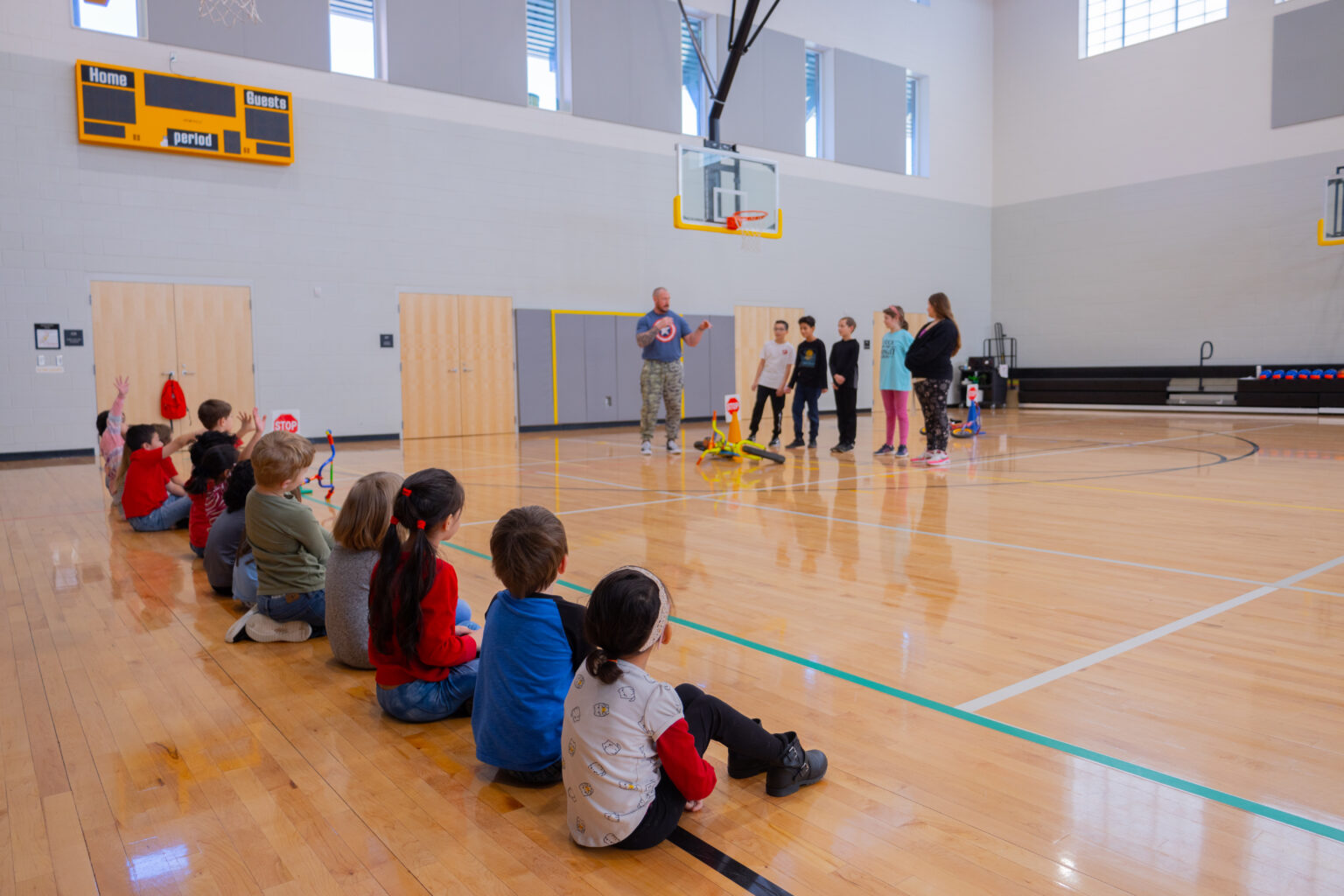 Kindergarteners learn how to ride a bike - EdNC