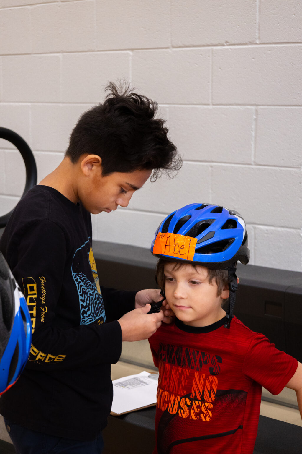 Kindergarteners learn how to ride a bike - EdNC
