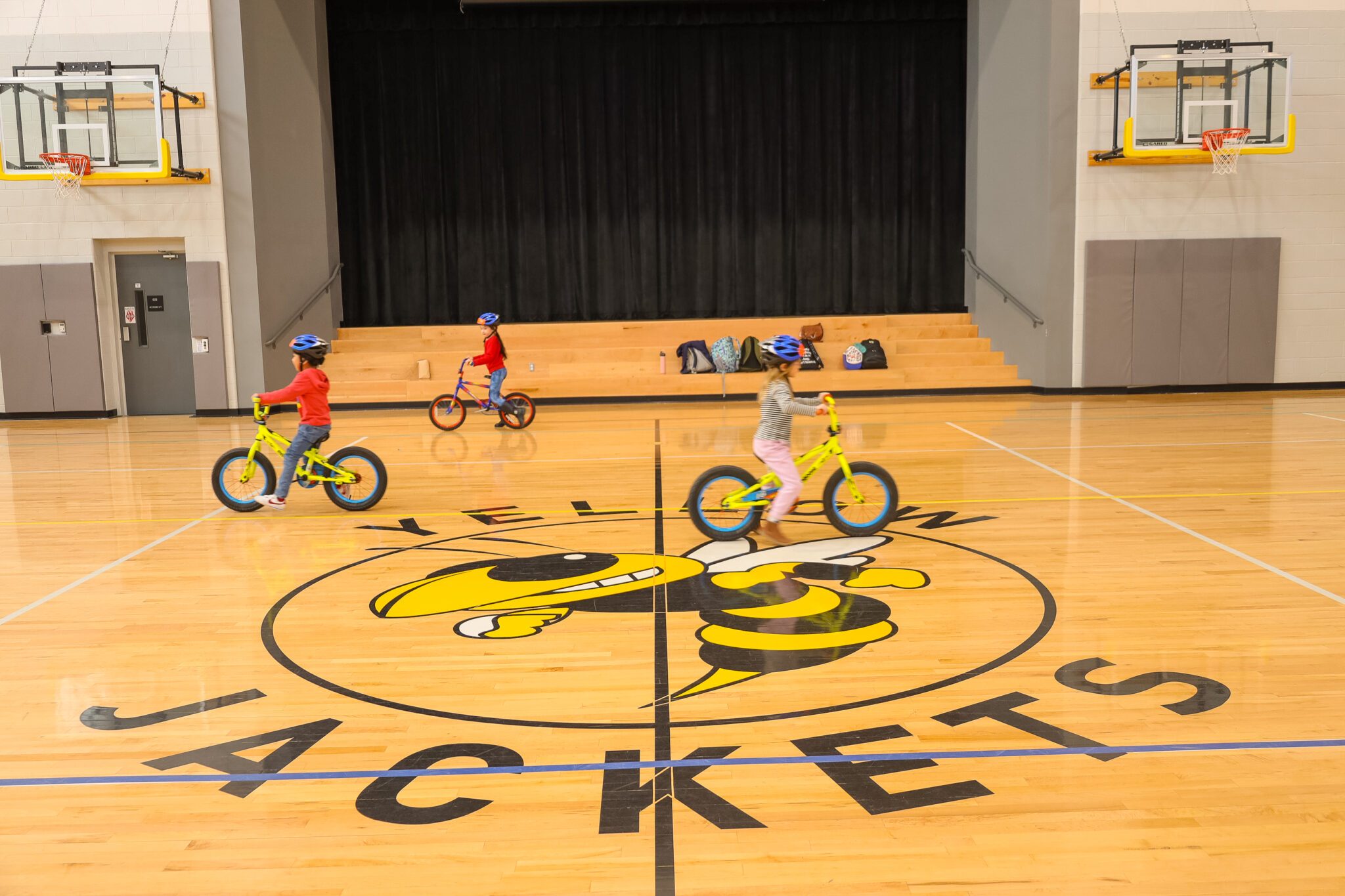 Kindergarteners learn how to ride a bike - EdNC