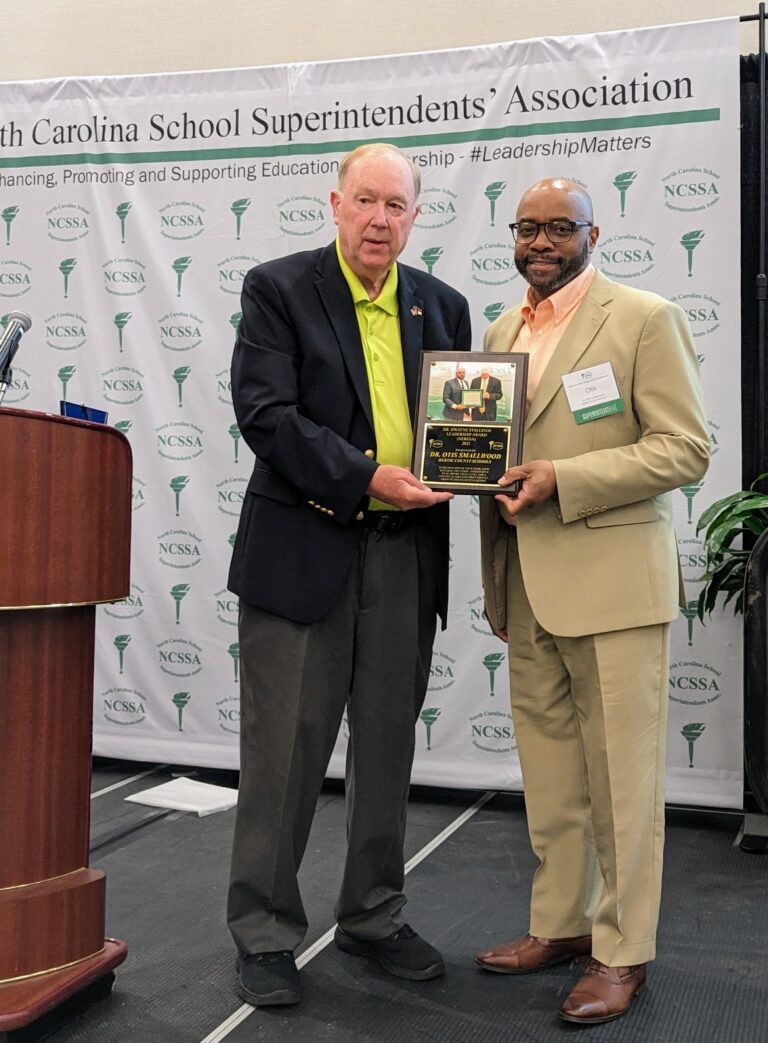 Superintendents' Association announces leadership awards - EdNC