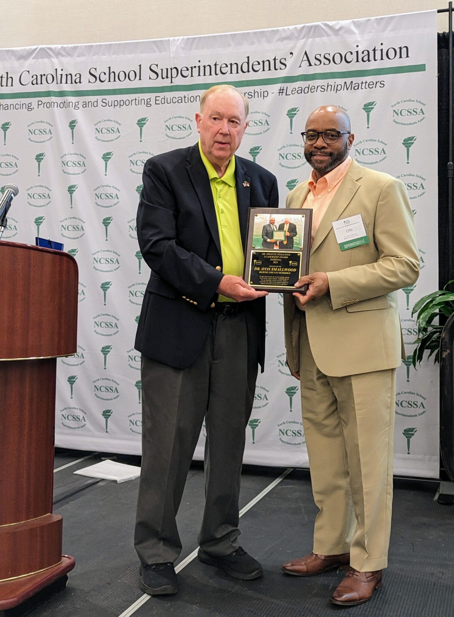 Superintendents' Association announces leadership awards - EdNC