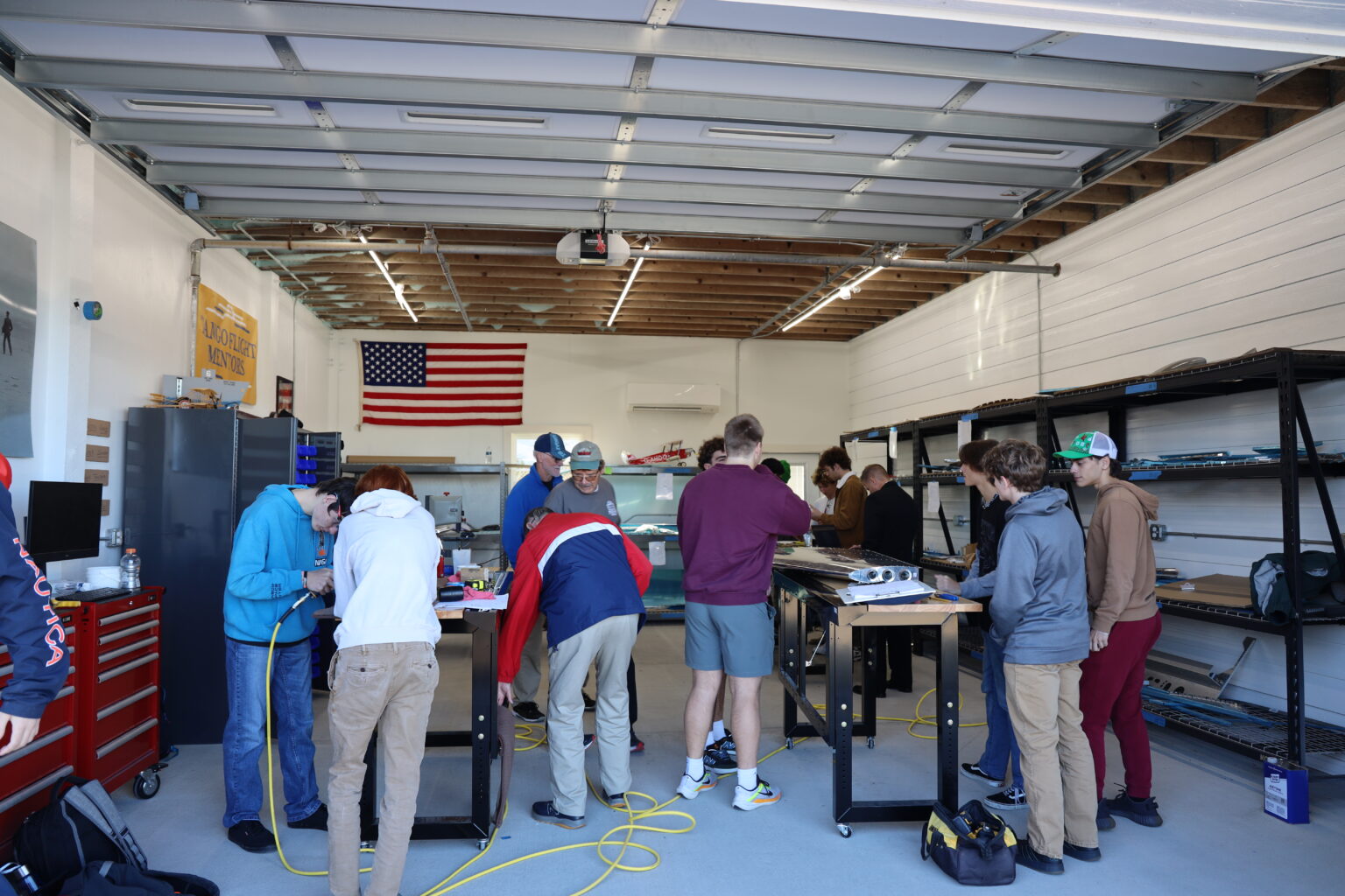 Learn how students in Dare County are building an airplane