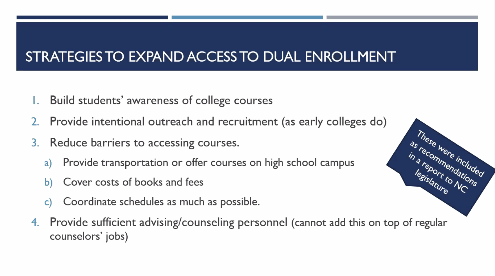 What are the benefits of dual enrollment? - EdNC