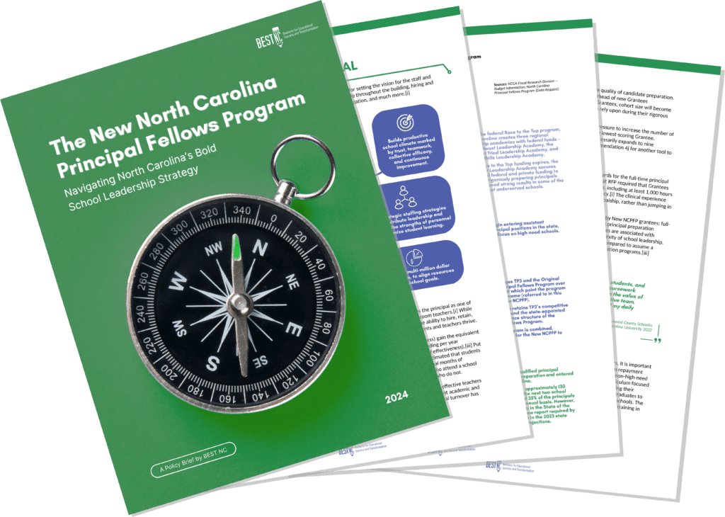 A transformative approach to principal preparation - EdNC