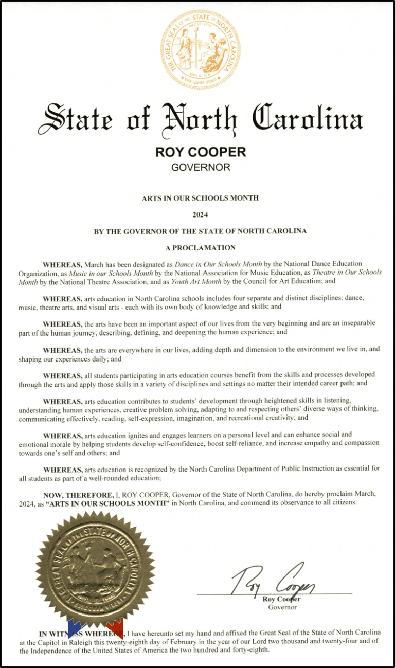 Celebrating all of the arts in our public schools - EdNC