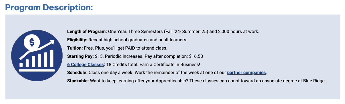 Earn while you learn apprenticeship programs increase access to jobs in ...