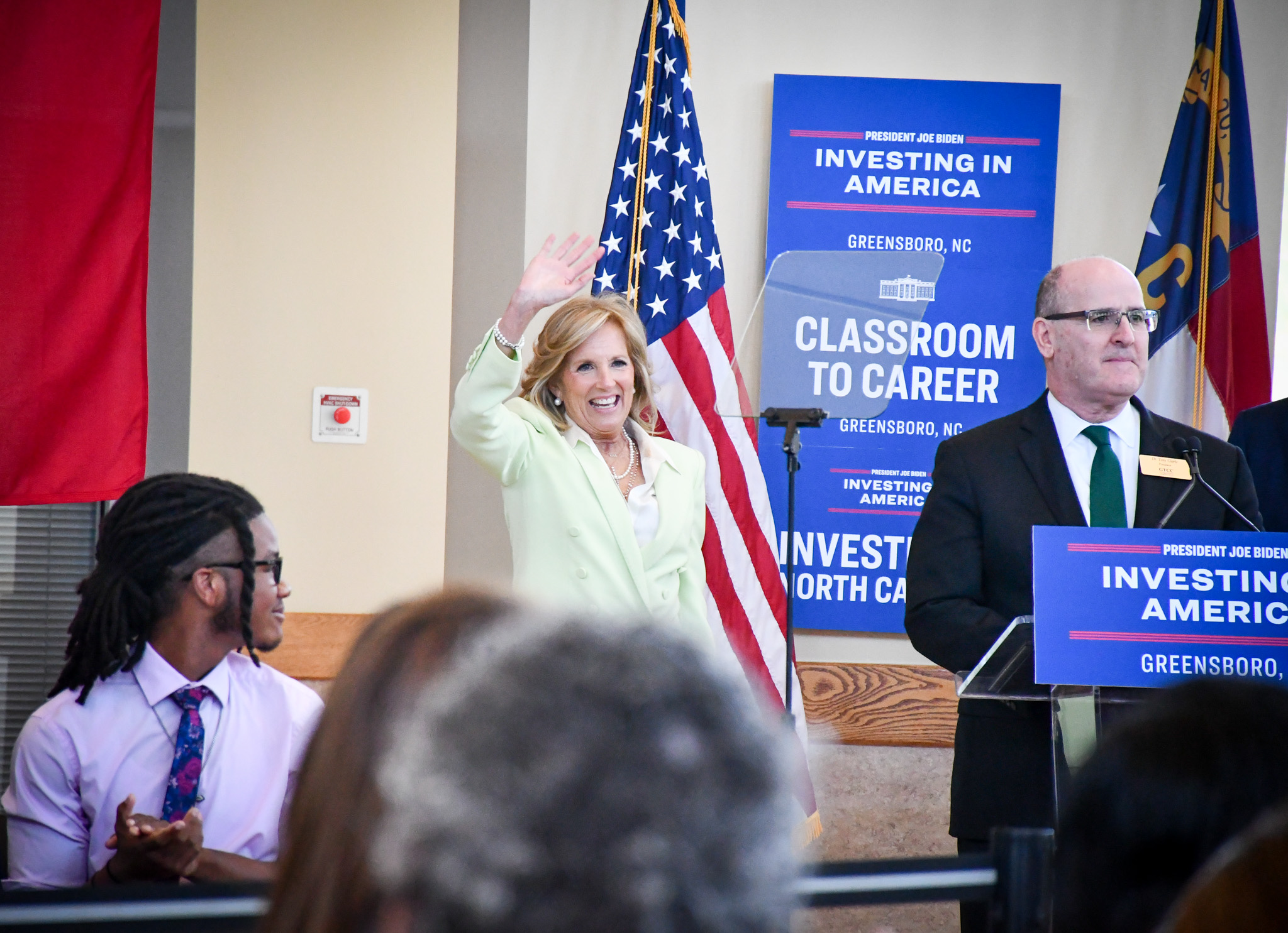 First Lady visits North Carolina - EdNC