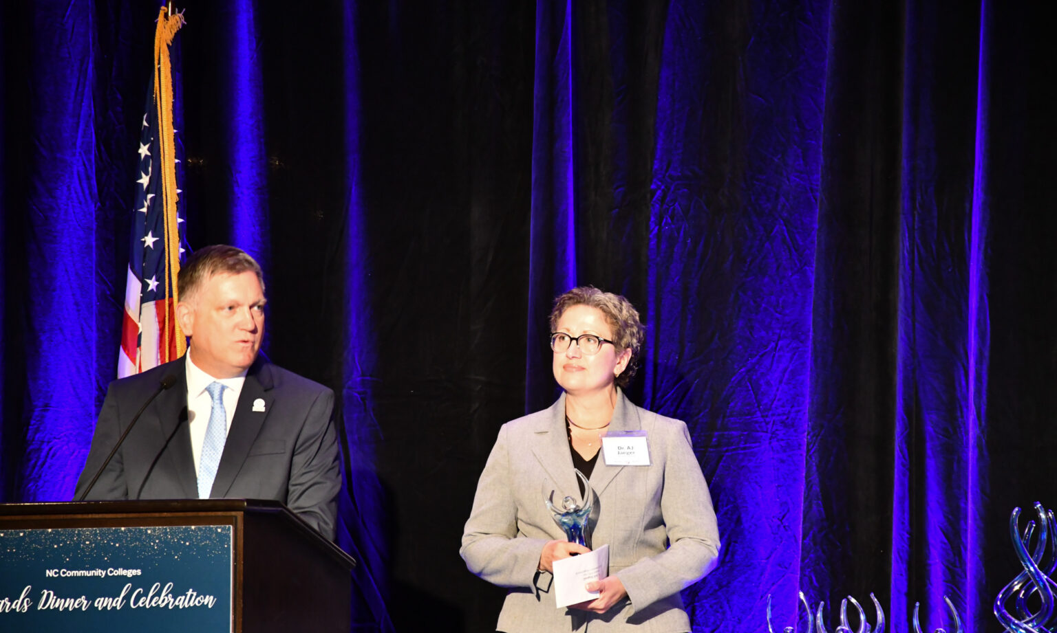 The 2024 North Carolina Community College awards ceremony