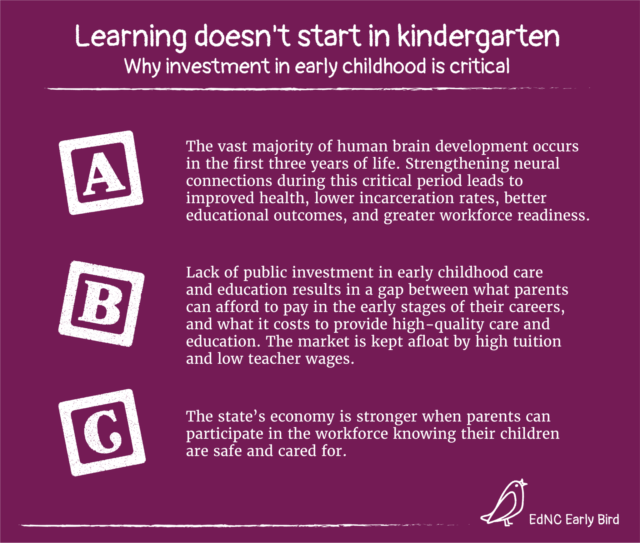 Gov. Stein announces task force on child care and early education - EdNC