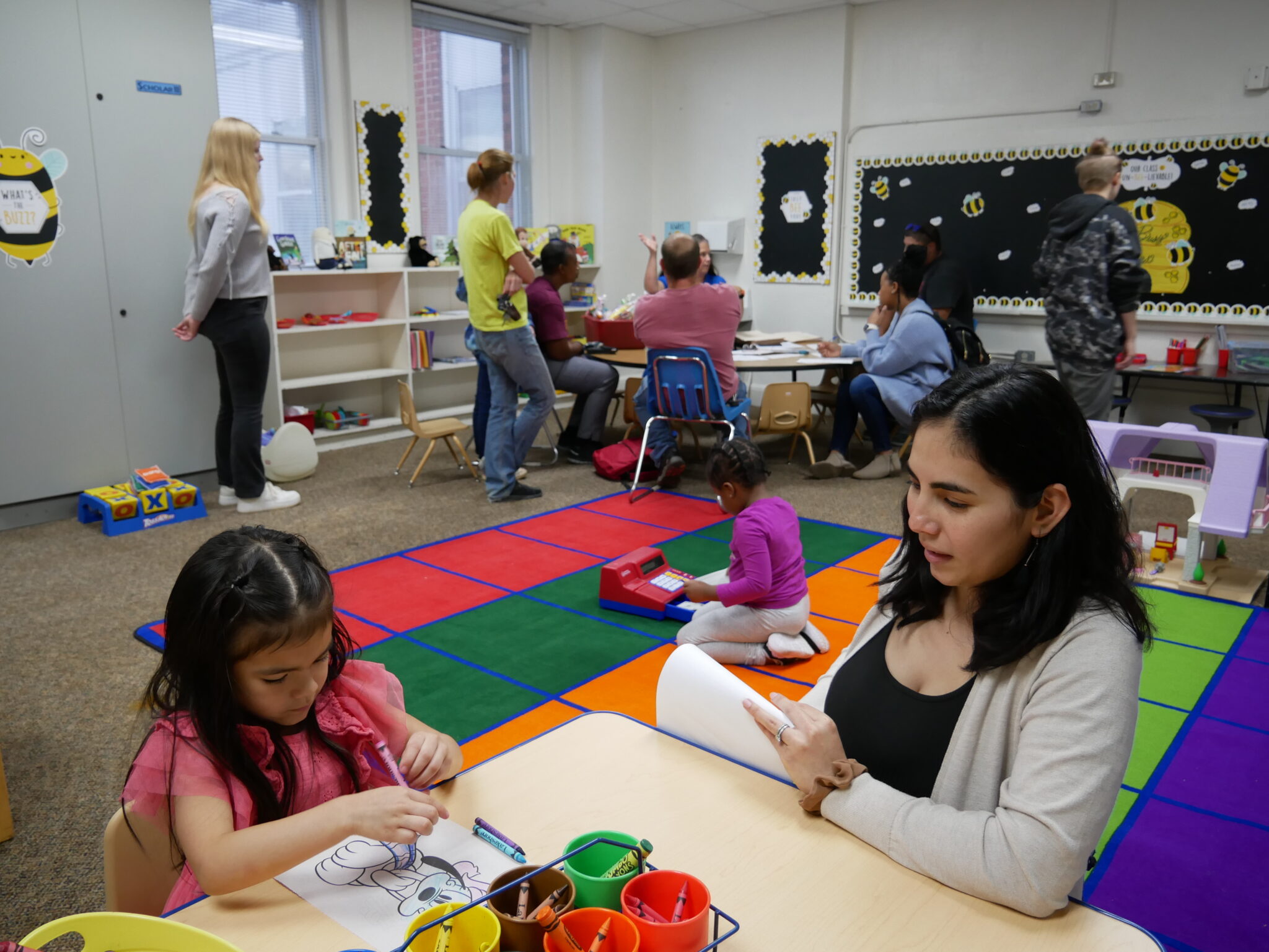 Burke schools make space for child care programs Helene wrecked - EdNC