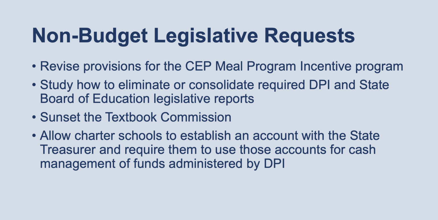 Legislative agenda for DPI and state Board in 2025 - EdNC