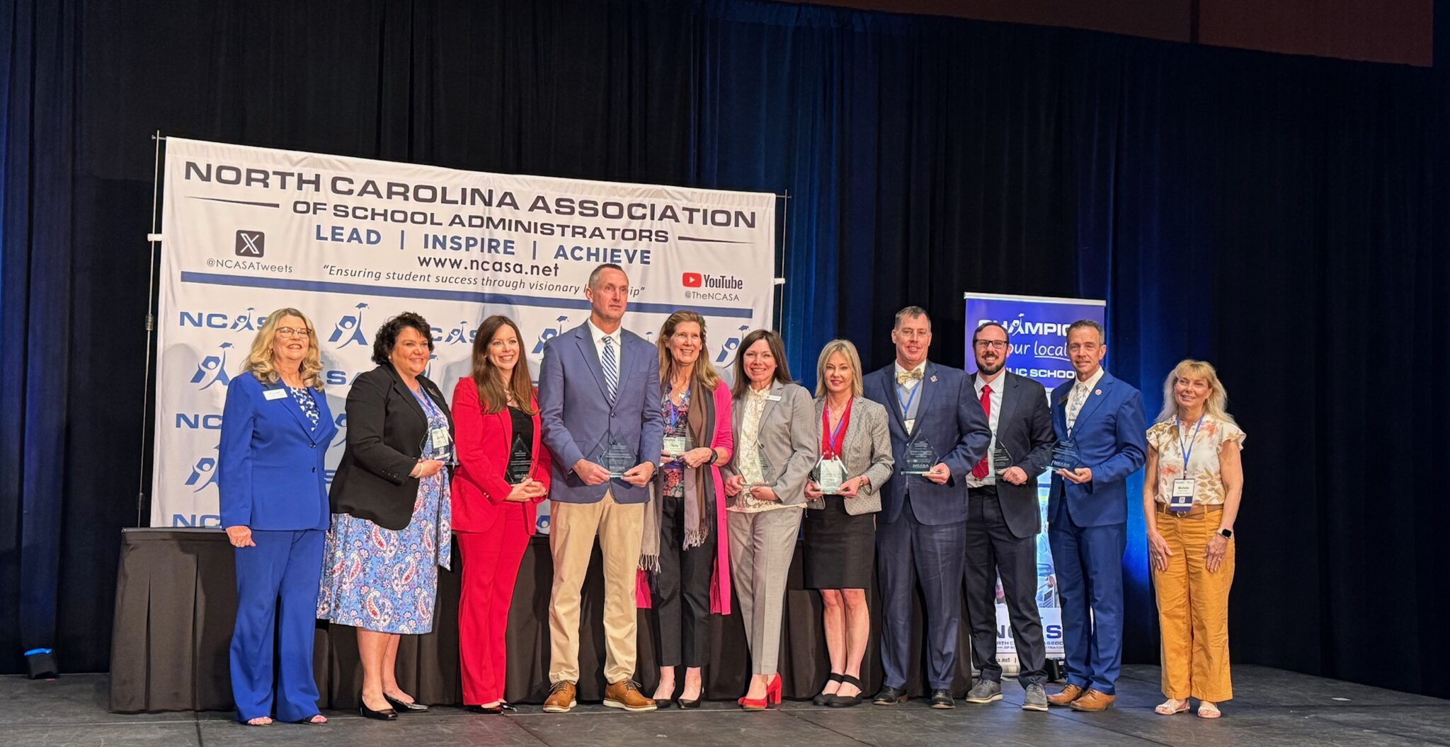 NCASA honors superintendents for leadership in Hurricane Helene - EdNC