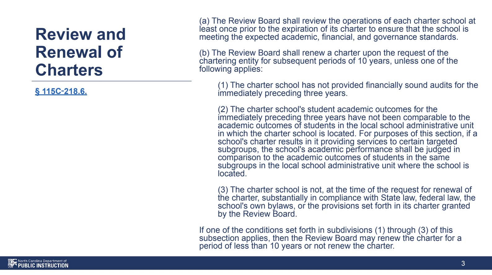NC Charter board considers changes to school opening process - EdNC