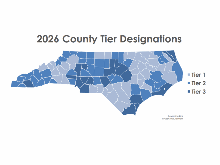 Western NC counties more distressed in 2026 tier designations - EdNC